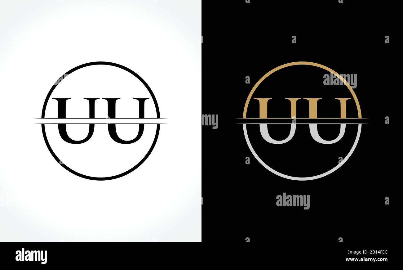 Initial Letter UU Logo Design Vector Template. UU Letter Logo Design ...