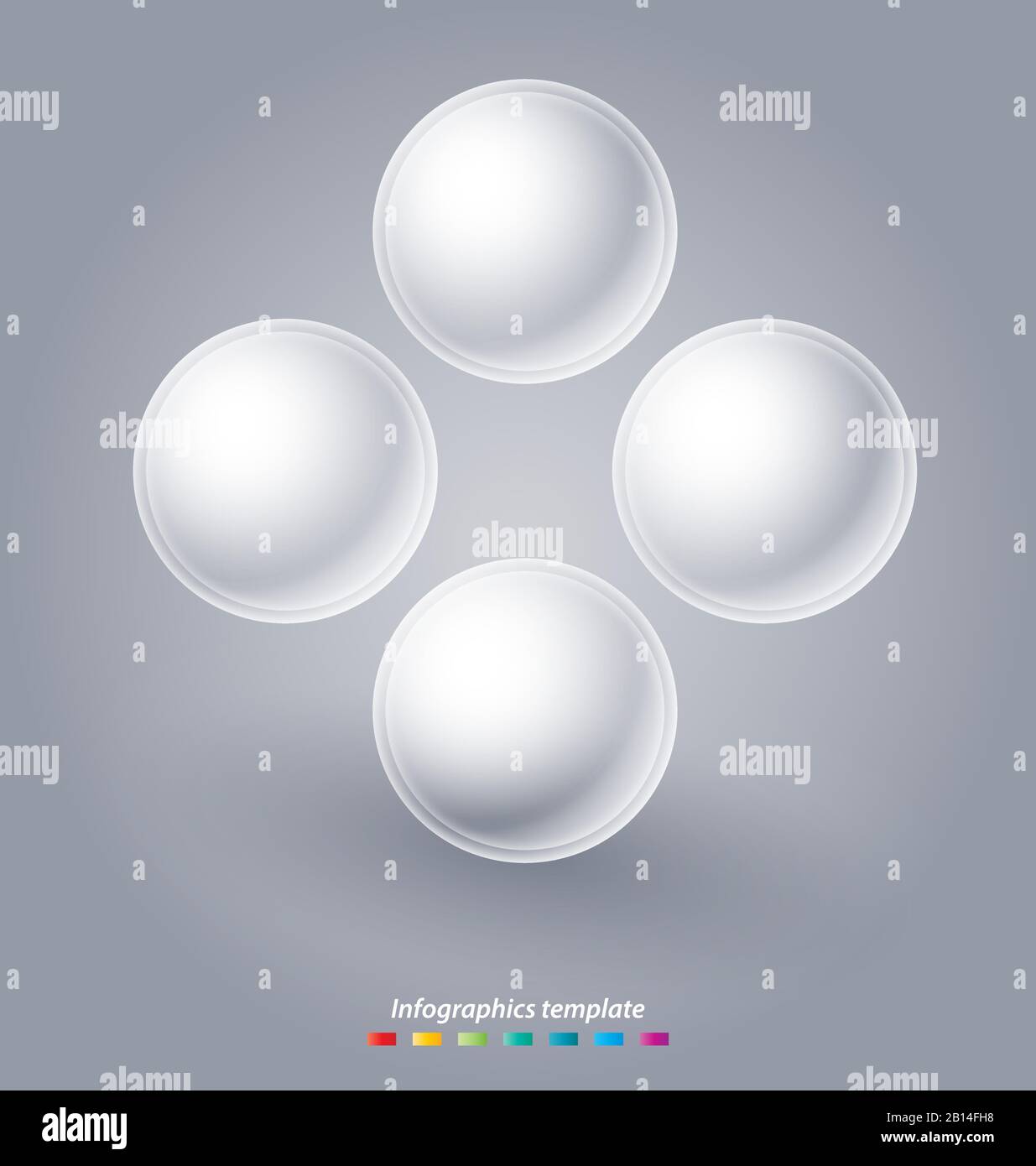 Minimal infographics template easily to be customized for interactive ...