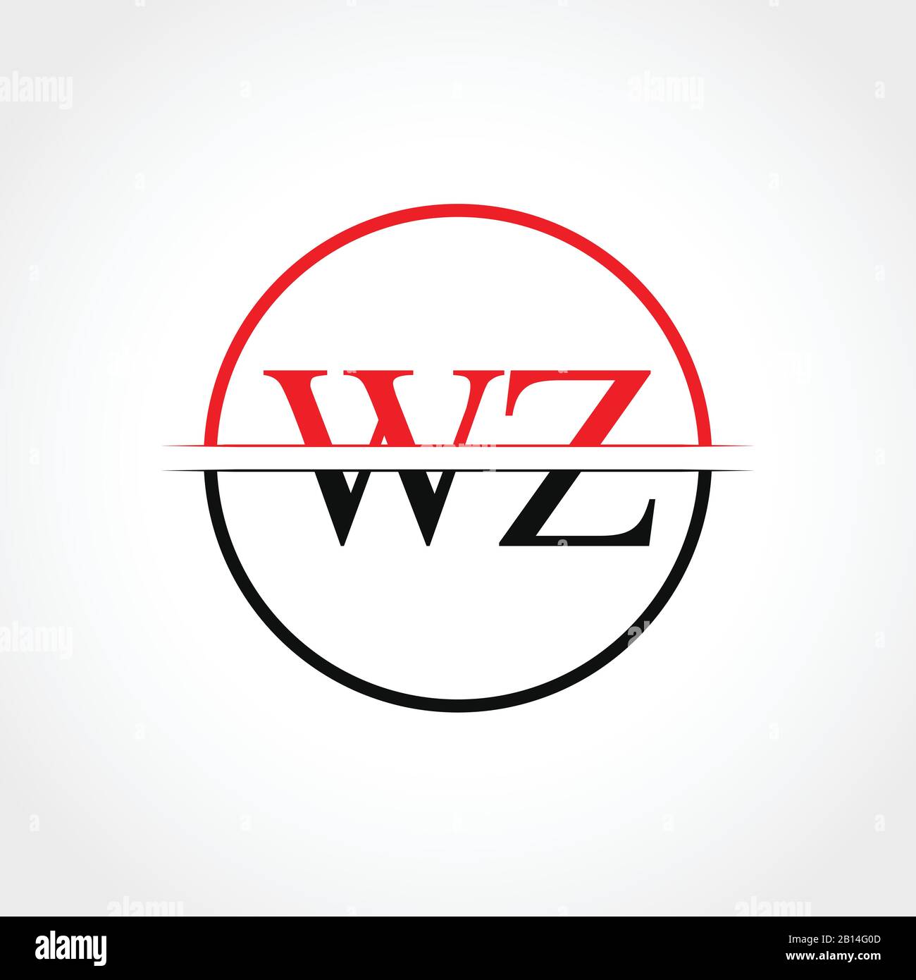 Initial WZ Letter Linked Logo. Creative Letter WZ Logo Design Vector ... Initial WZ Letter Linked Logo. Creative Letter WZ Logo Design Vector ...