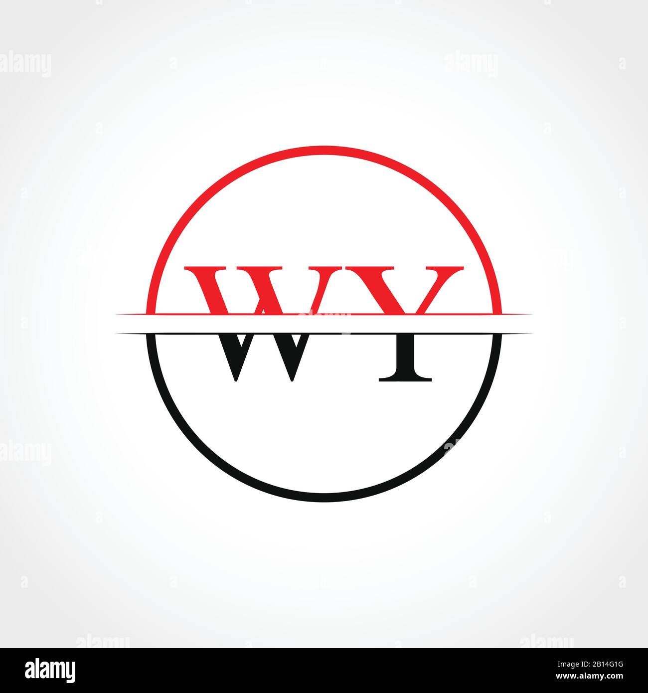 Initial WY Letter Linked Logo. Creative Letter WY Logo Design Vector ...