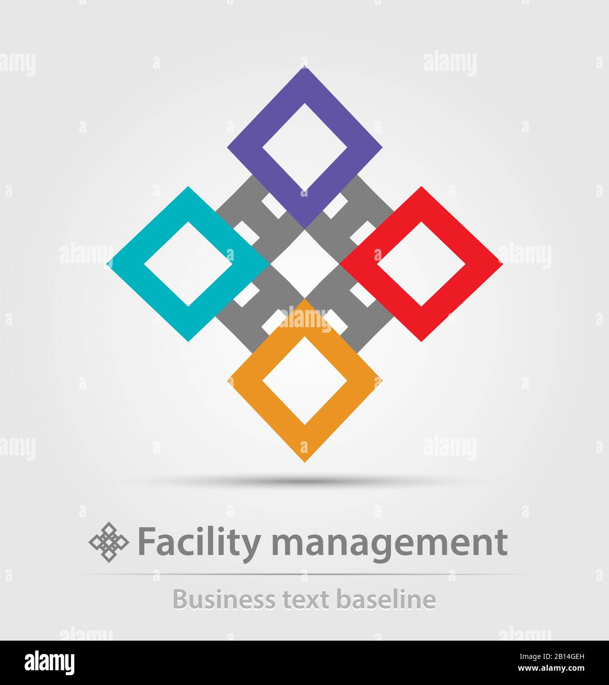 Colorful business icon for creative design tasks Stock Vector Image ...