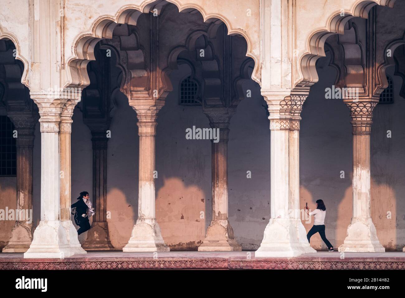 Agra Fort, Agra, India, Asia Stock Photo - Alamy