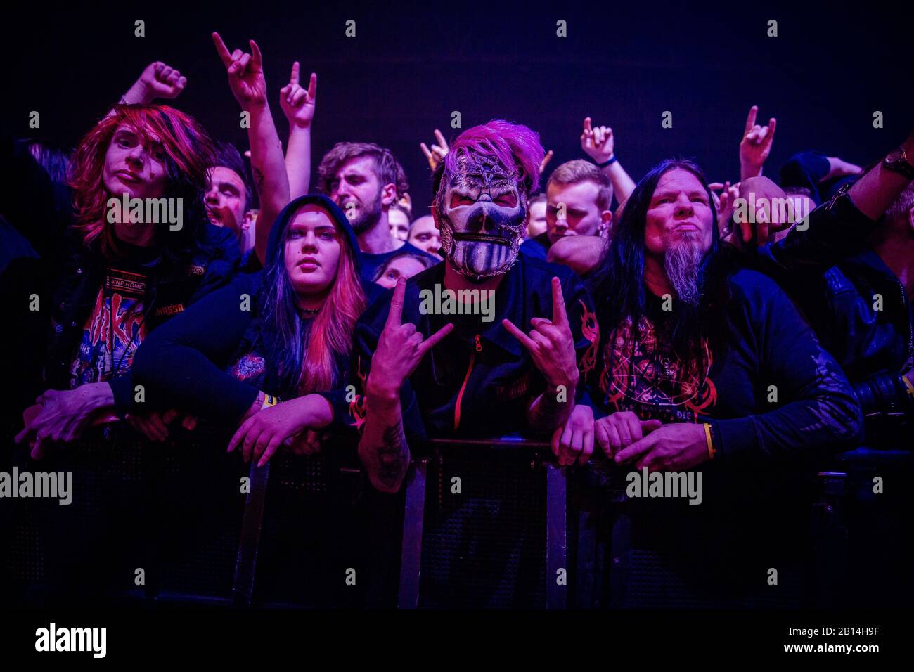 Fans slipknot hi-res stock photography and images - Alamy