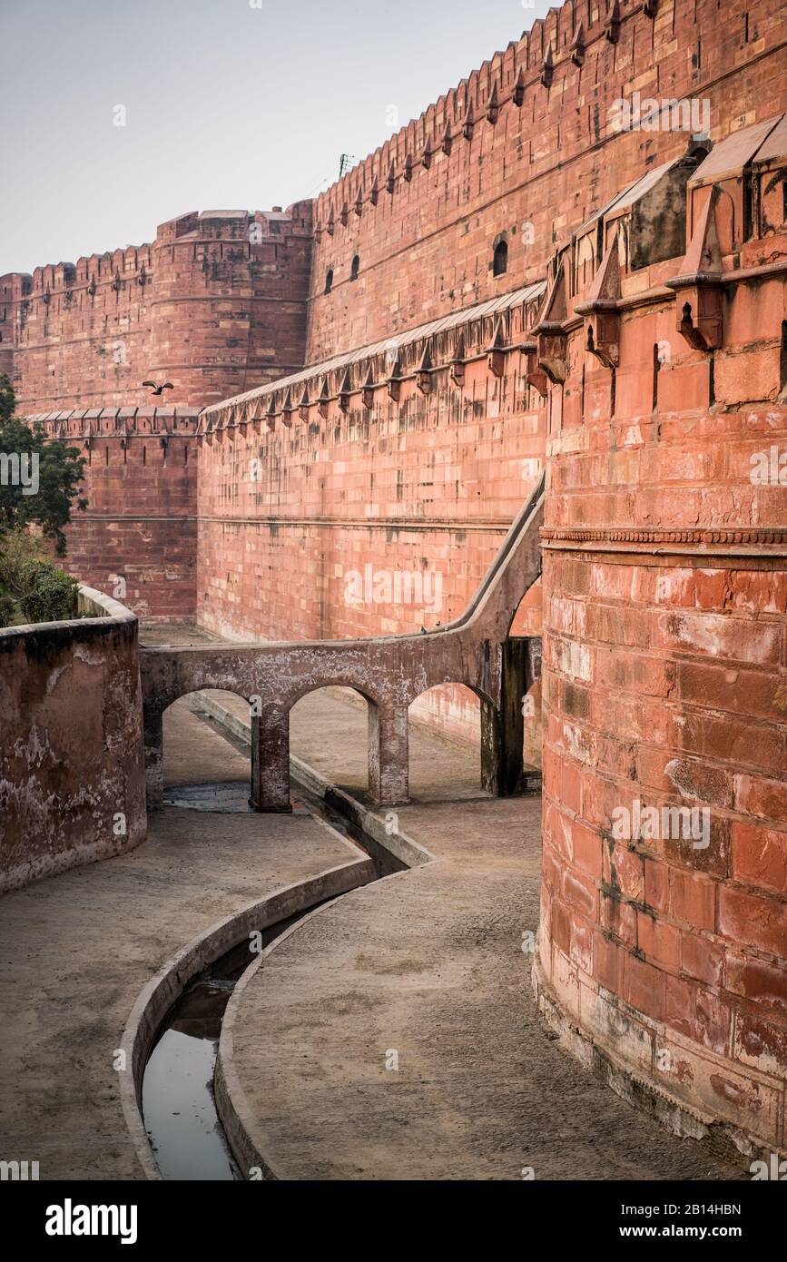 Agra Fort, Agra, India, Asia Stock Photo - Alamy