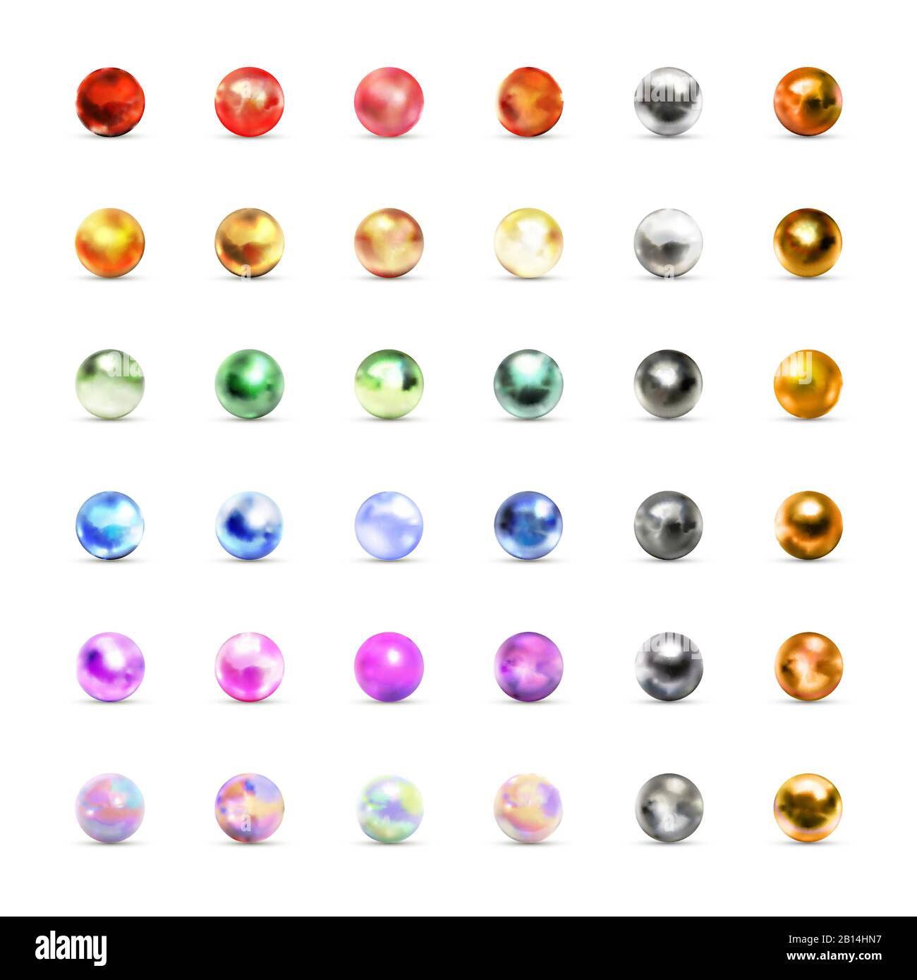 Marble balls Stock Vector Images - Alamy