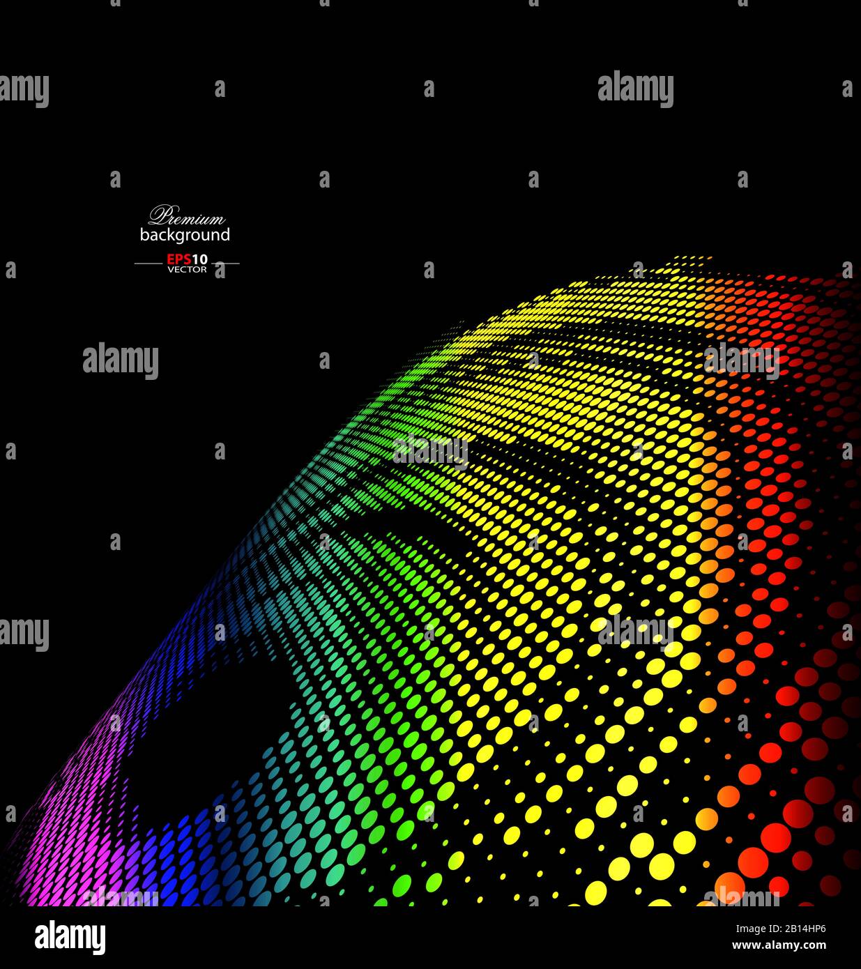 Abstract halftone colorful background for creative design tasks Stock ...