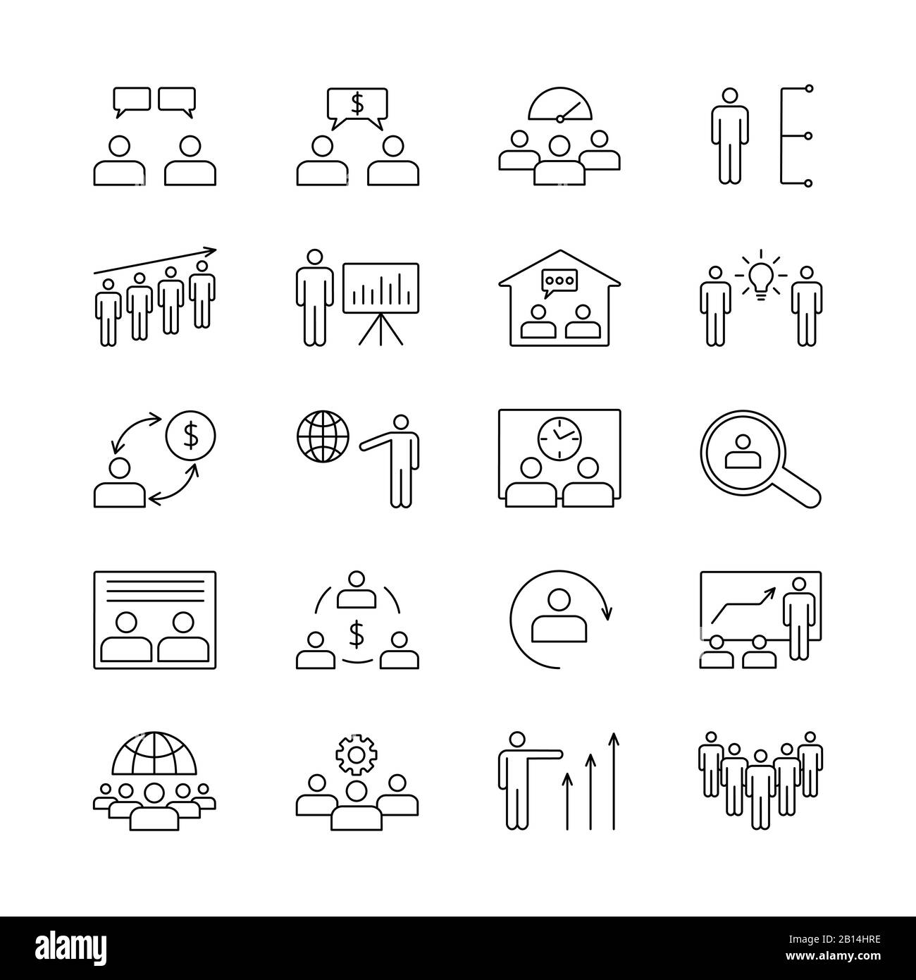 Business People Icons