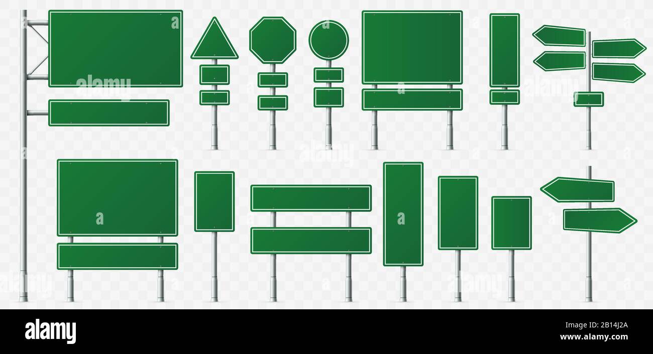 Road Directional Signage Design