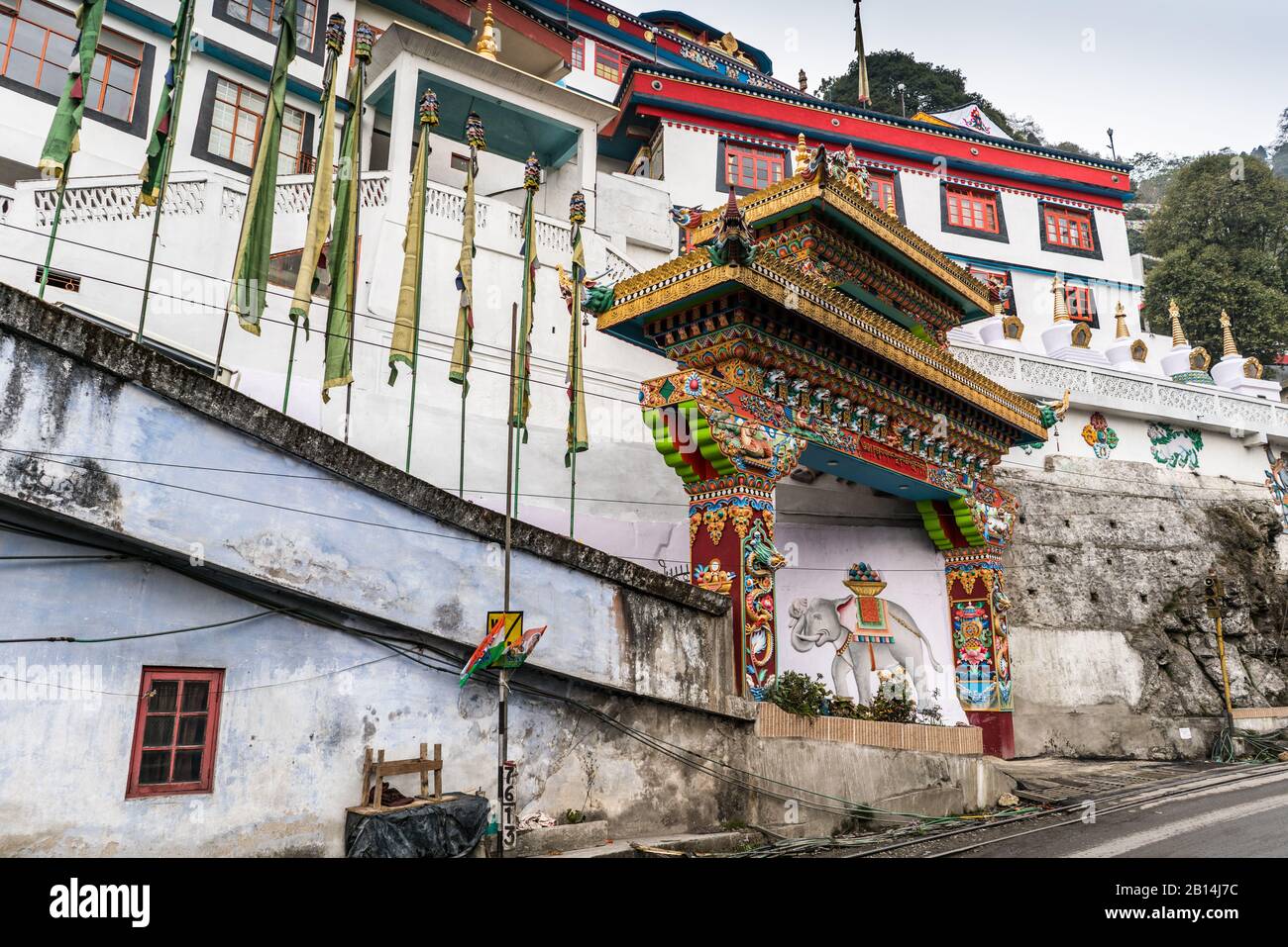 Dali Monastery, Darjeeling, India, Asia Stock Photo - Alamy