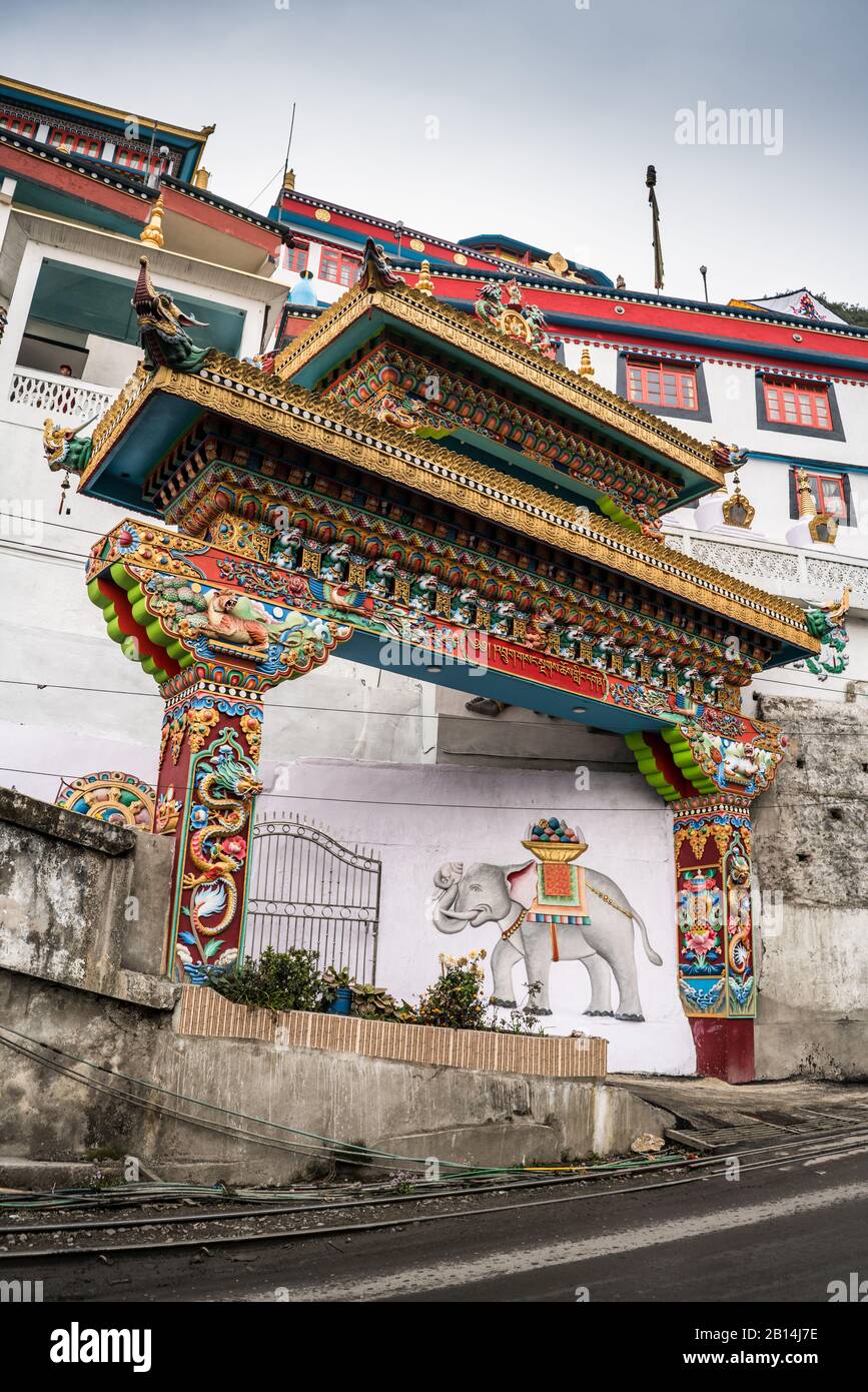 Dali Monastery, Darjeeling, India, Asia Stock Photo - Alamy
