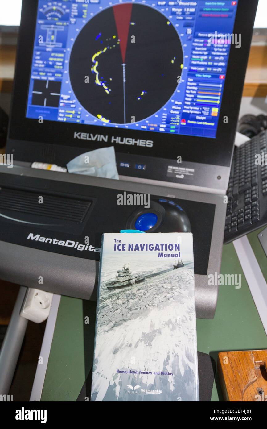 An ice navigation manual onboard an expedition cruise ship in ...