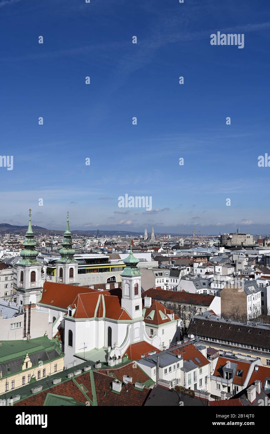 View of downtown vienna hi-res stock photography and images - Alamy
