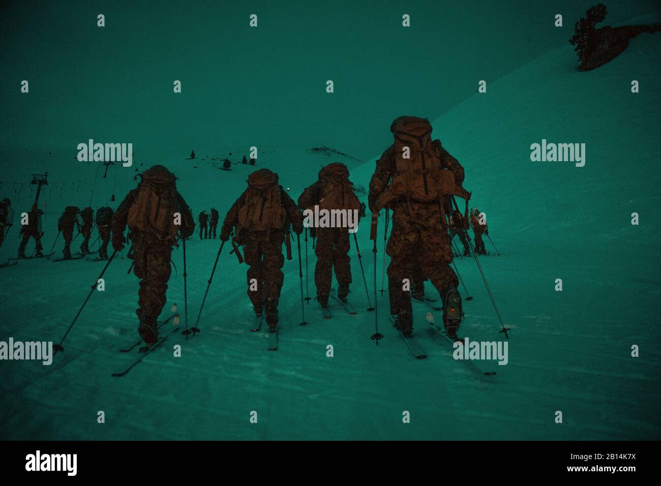 Marine Corps Mountain Warfare Training Center High Resolution Stock ...