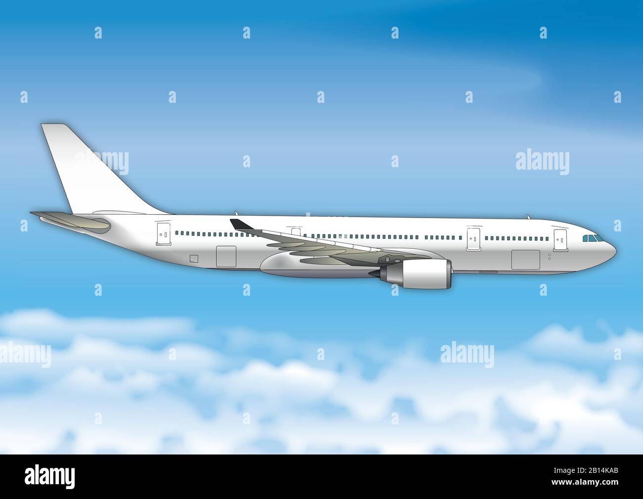 An airbus beluga Stock Vector Images - Alamy