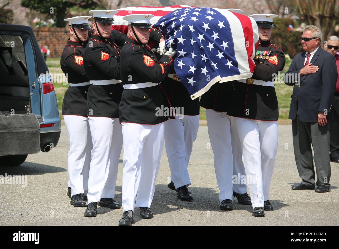 Colonial marines flag hi-res stock photography and images - Alamy