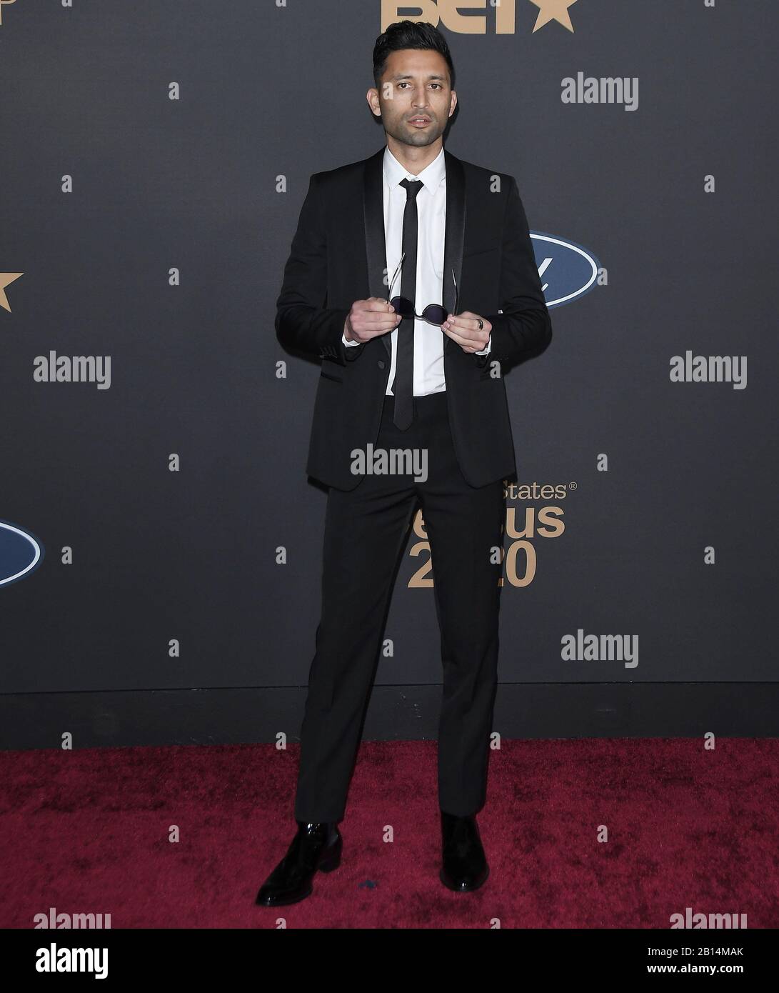 Los Angeles, USA. 22nd Feb, 2020. Justin Tipping arrives at the 51st ...