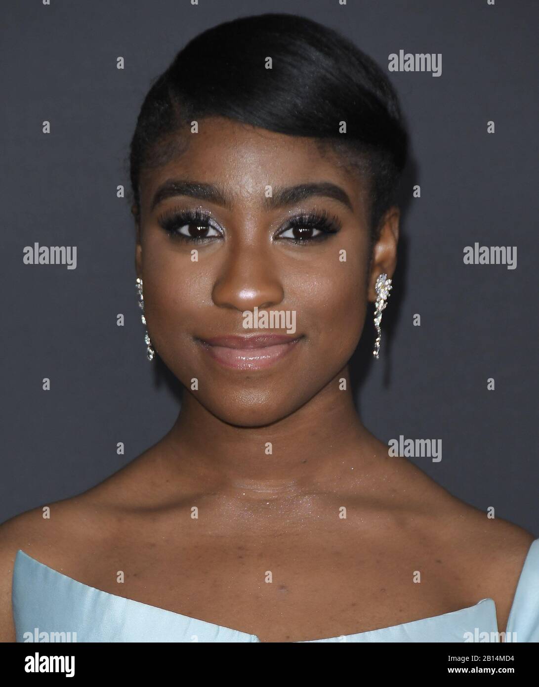 Los Angeles, USA. 22nd Feb, 2020. Lyric Ross arrives at the 51st NAACP ...