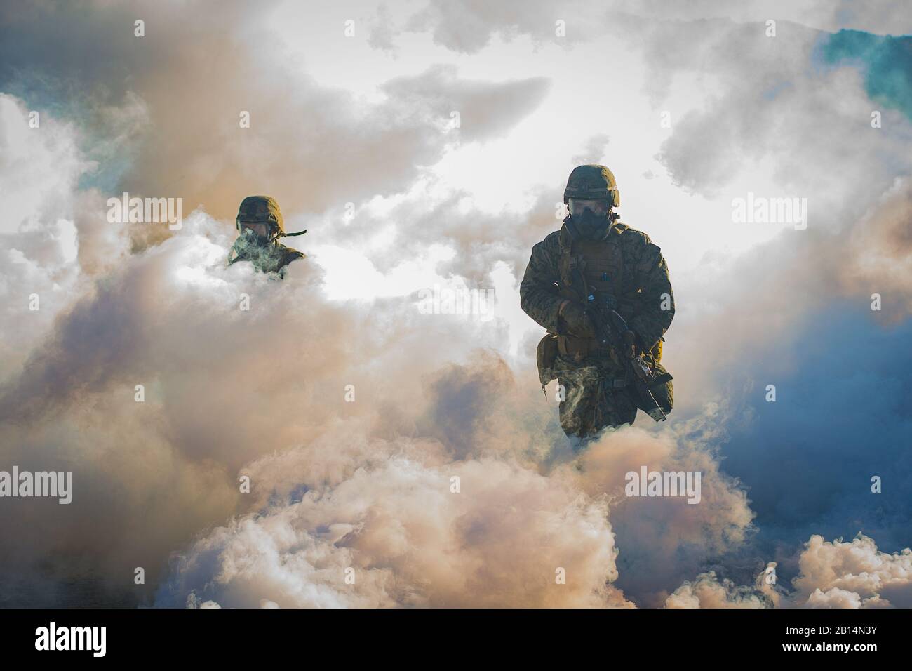 Offensive and defensive patrolling hi-res stock photography and images ...