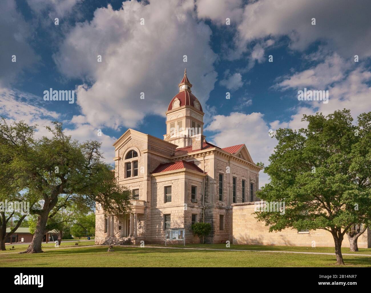 Bandera County Courthouse in Bandera, Texas, USA Stock Photo - Alamy