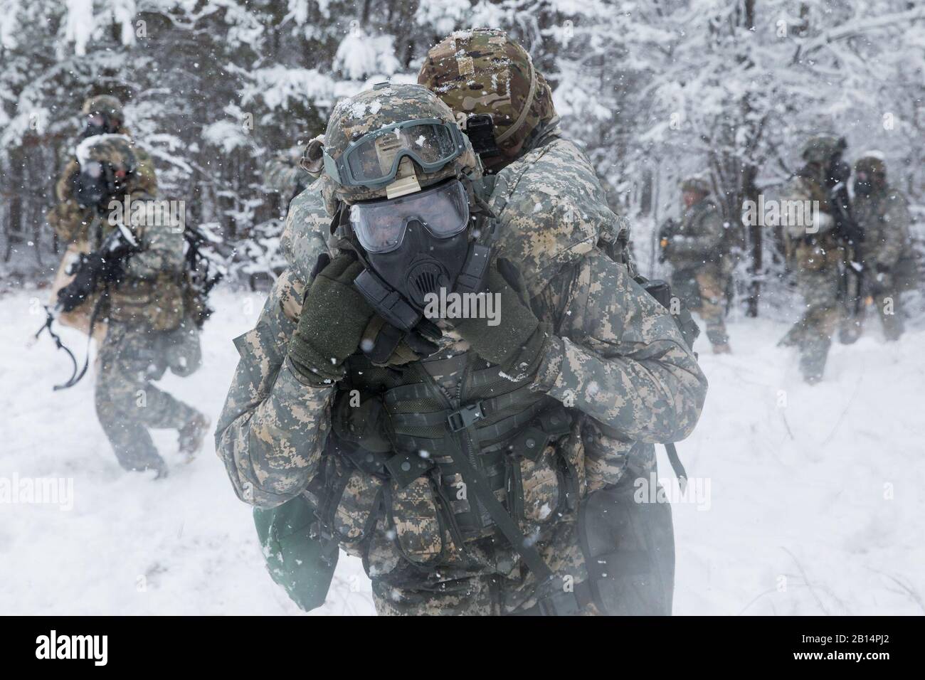982nd combat camera company airborne hi-res stock photography and ...
