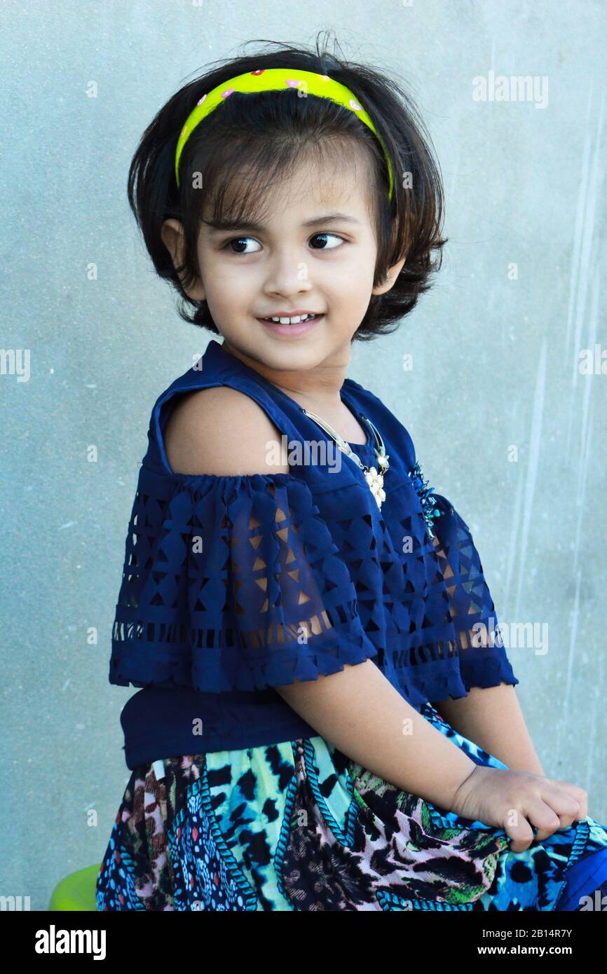 Beautiful baby girl Maysha Stock Photo - Alamy