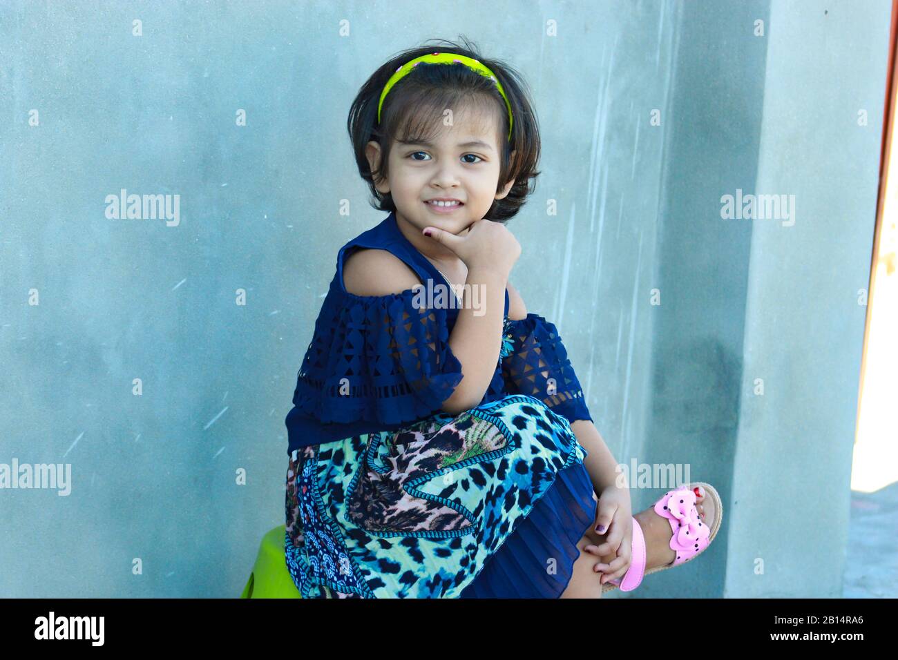 Beautiful baby girl Maysha Stock Photo - Alamy
