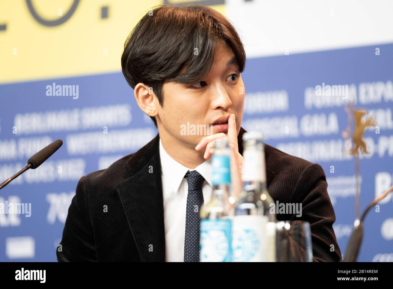 Berlin, Germany. 22nd Feb, 2020. Korean actor AHN JAE HONG during Press ...