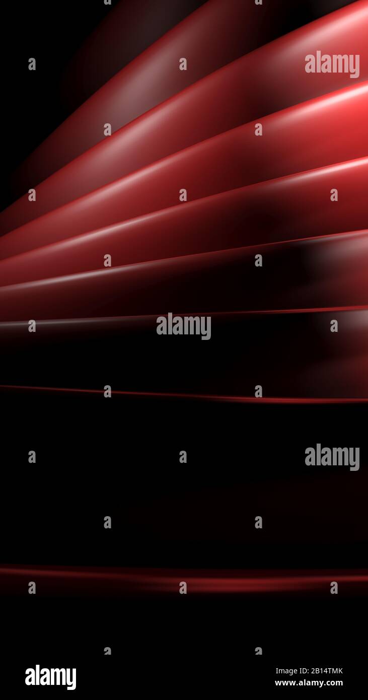 Background red waved surface - 3D rendering illustration Stock Photo ...