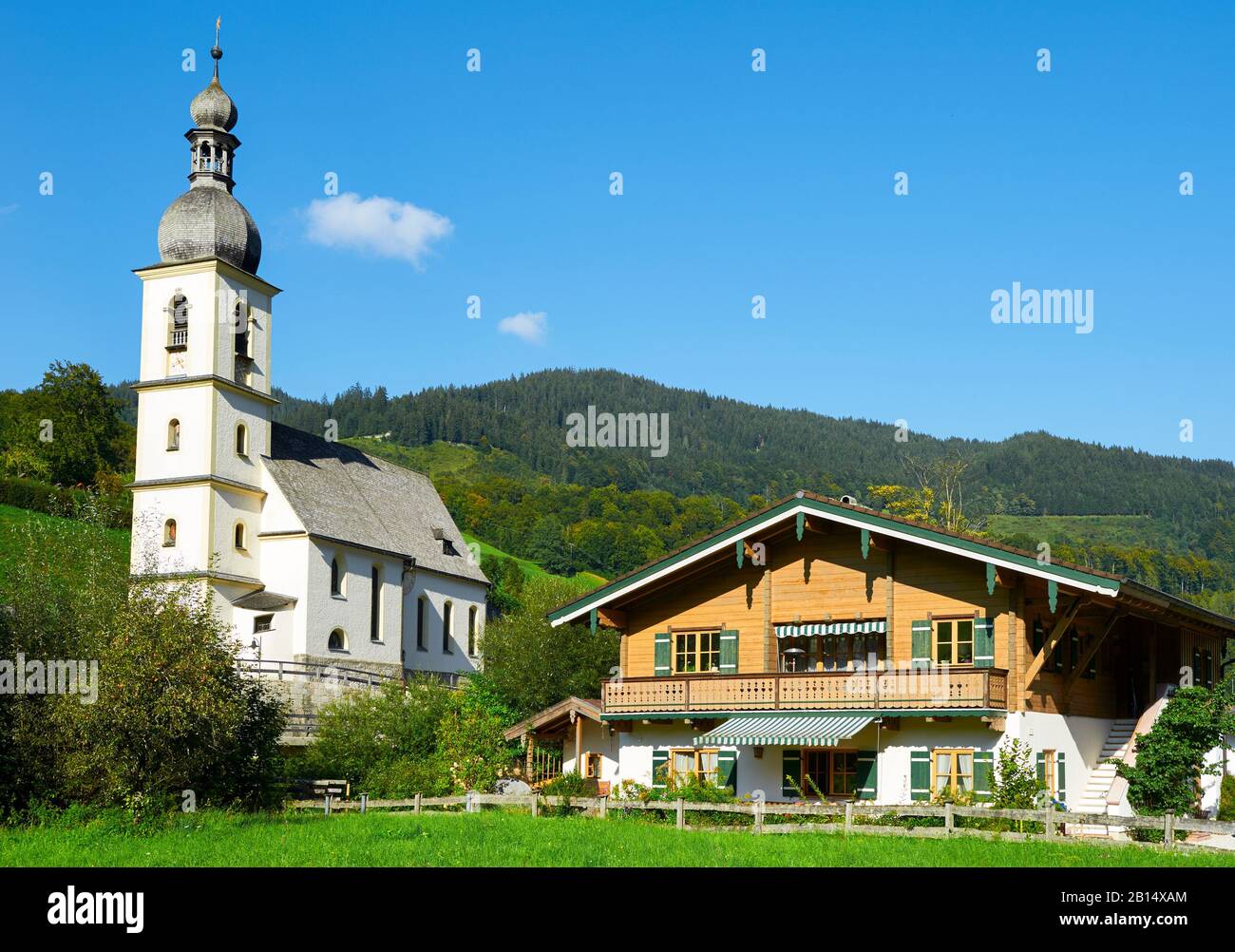 Parish church of st sebastian hi-res stock photography and images - Alamy