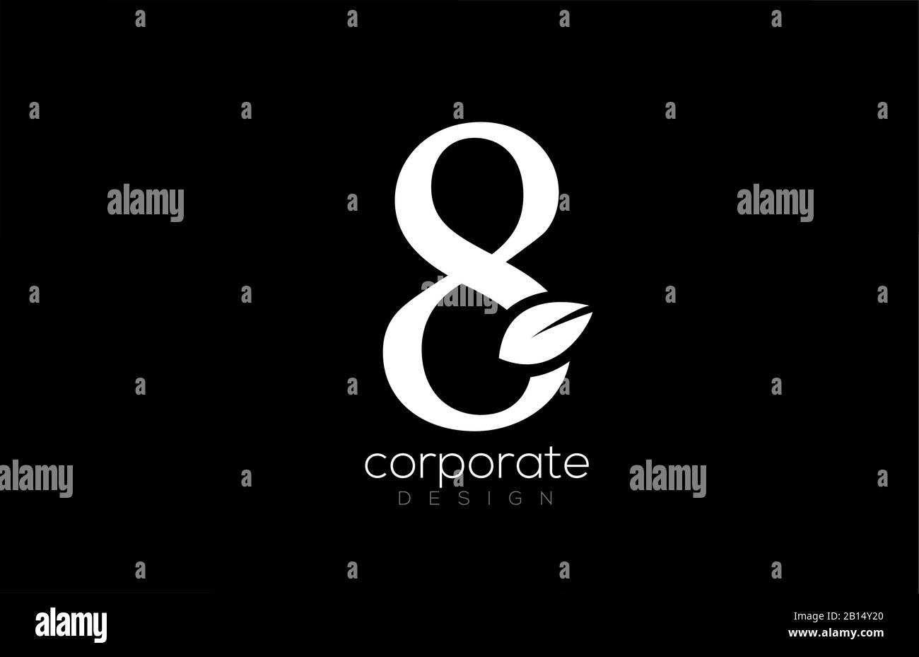 8 logotype Black and White Stock Photos & Images - Alamy