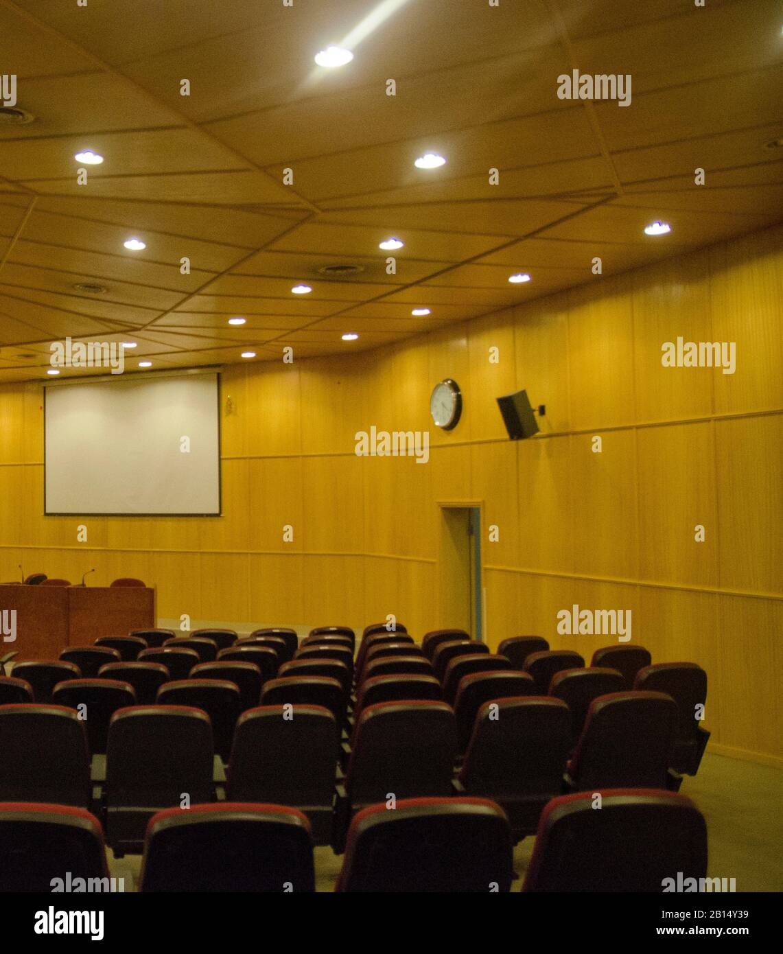 New Conference Hall Stock Photo - Alamy