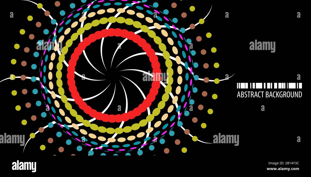 Abstract colorful background graphics template with blended multiple ...