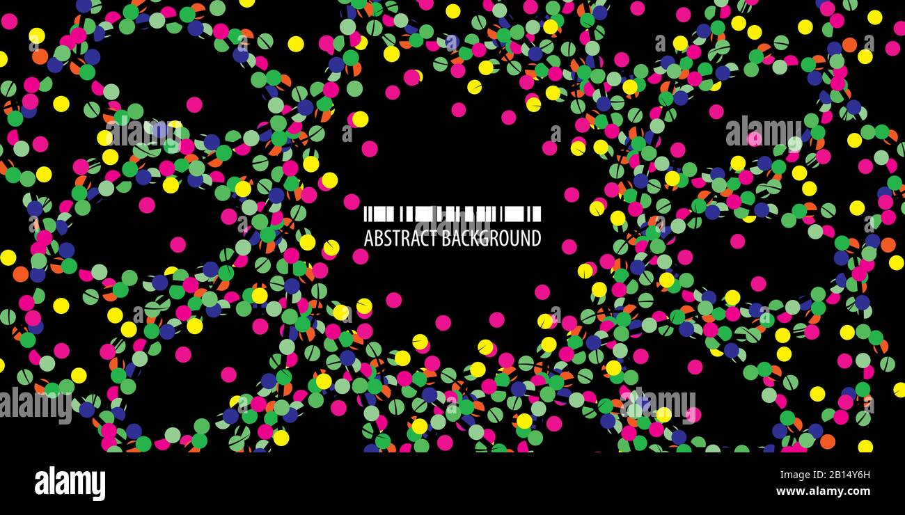 Abstract colorful background graphics template with blended multiple ...