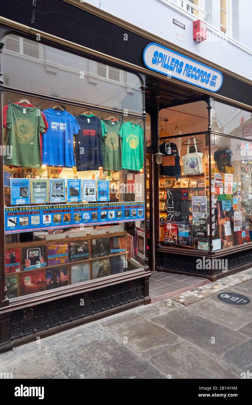 Spillers Records, Cardiff. Reputedly the oldest record store in the ...