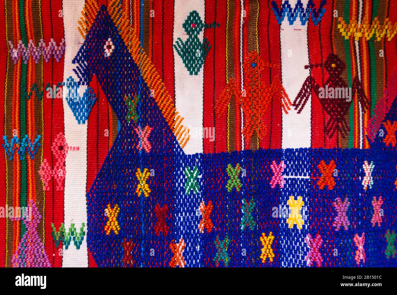 Traditional guatemalan weaving hi-res stock photography and images - Alamy