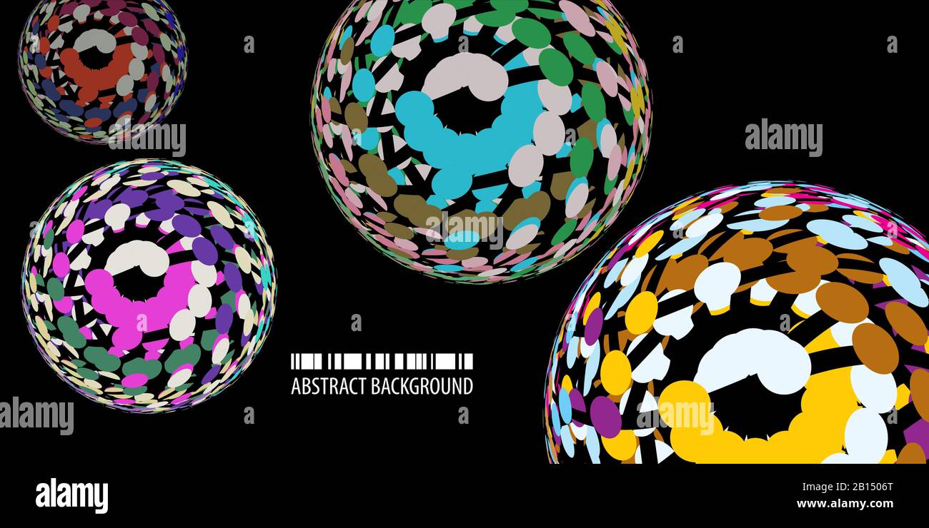 Abstract colorful background graphics template with blended multiple ...