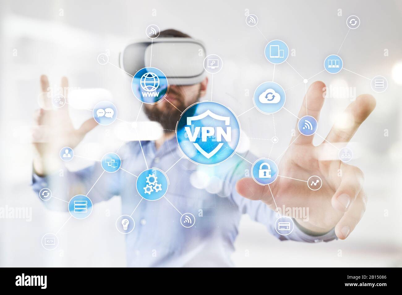Vpn Virtual Private Network Protocol Cyber Security And Privacy