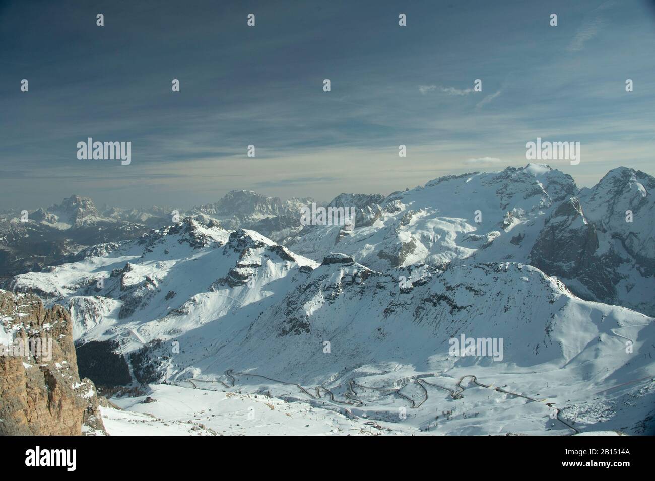 Dolomite roads hi-res stock photography and images - Alamy