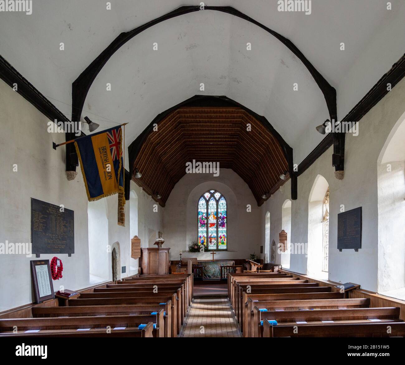 Village parish church Snape, Suffolk, England, UK Stock Photo - Alamy