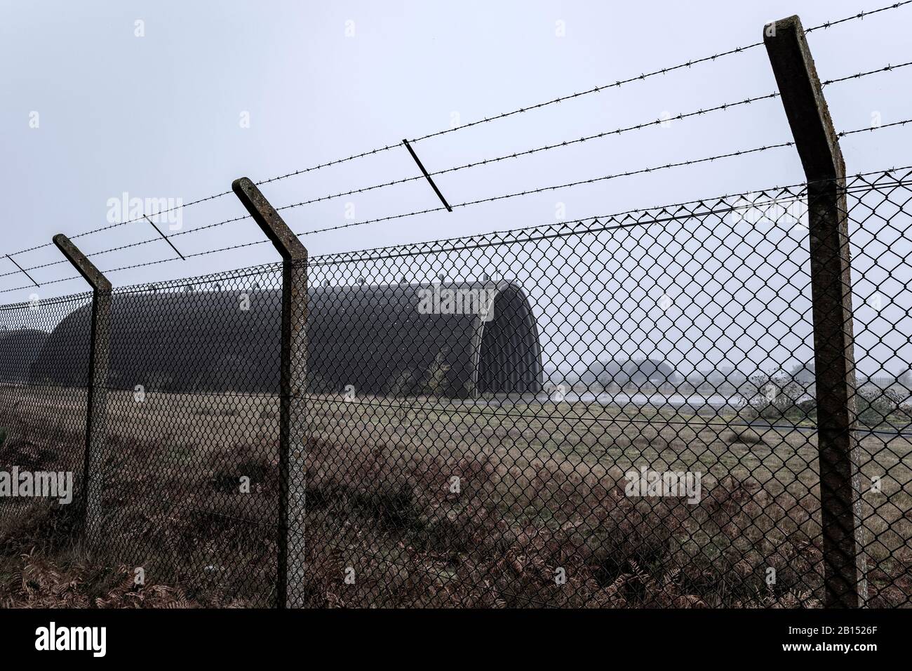 Disused Cold War era American Airforce airfield Stock Photo - Alamy