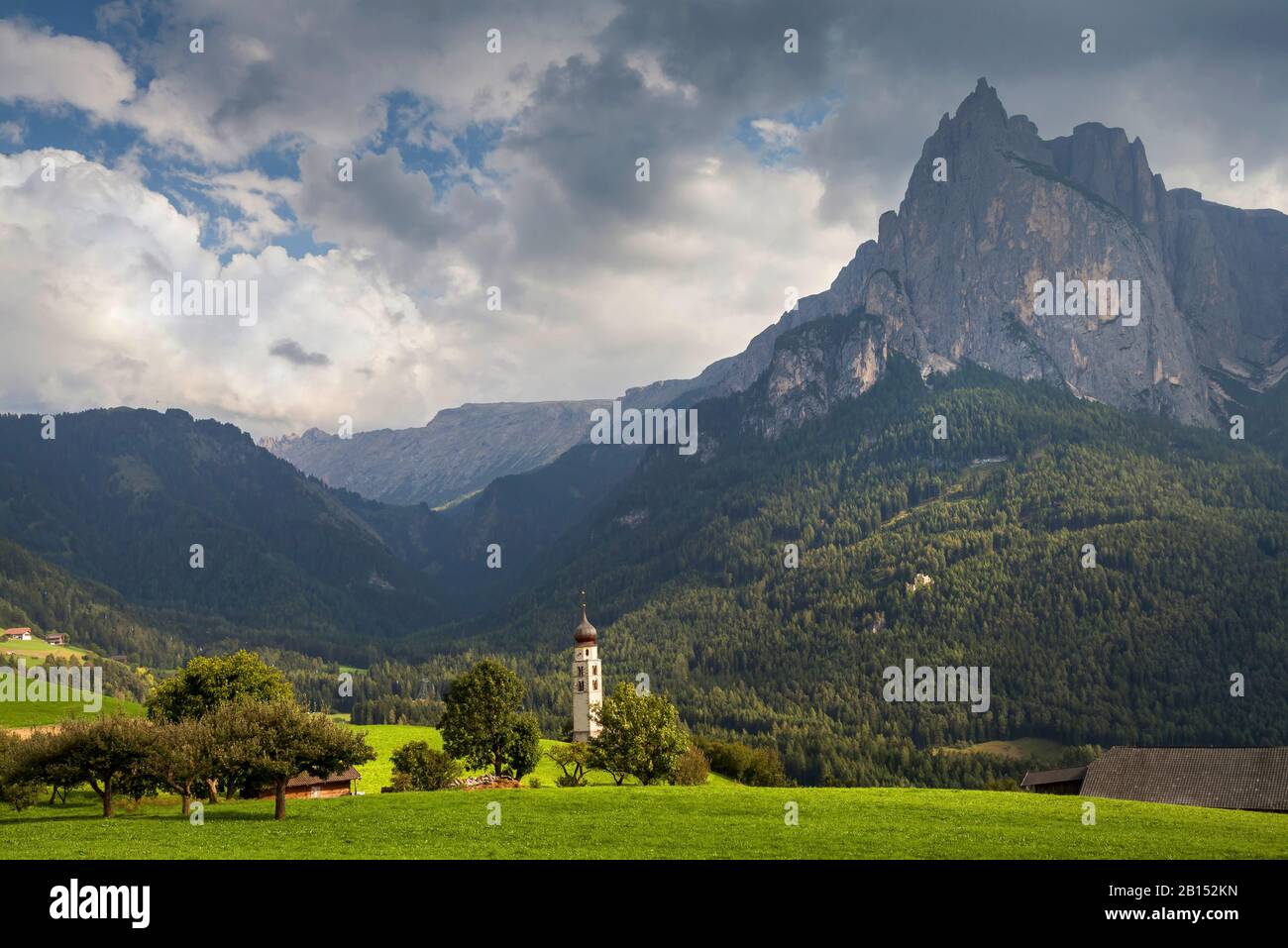 Schlern mountain ridge hi-res stock photography and images - Alamy