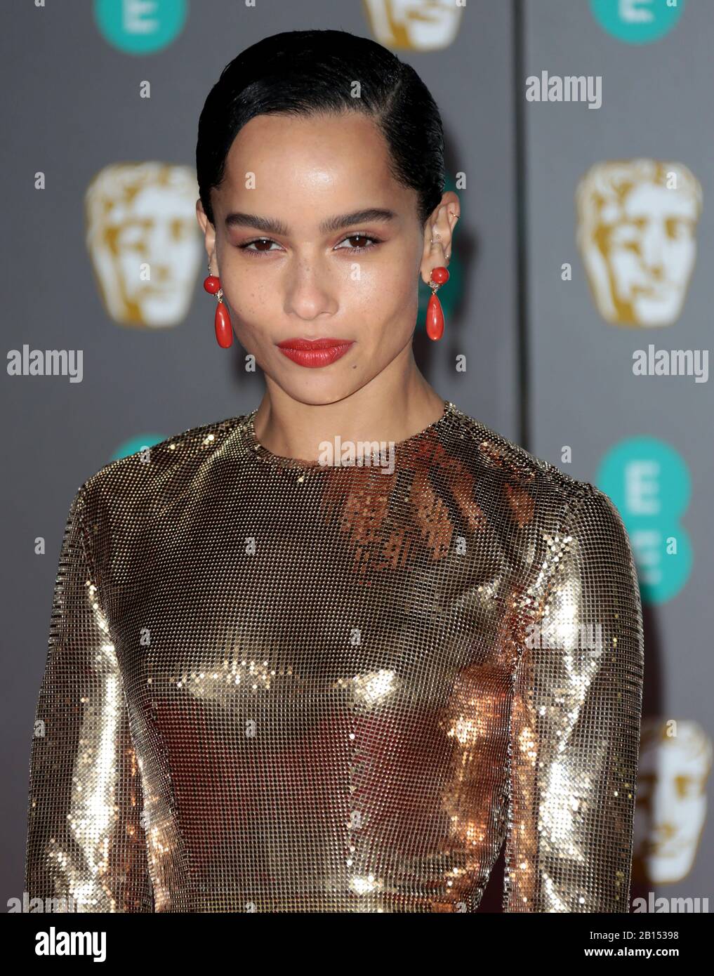 Feb 02, 2020 - London, England, UK - Zoe Kravitz attending BAFTA Film ...