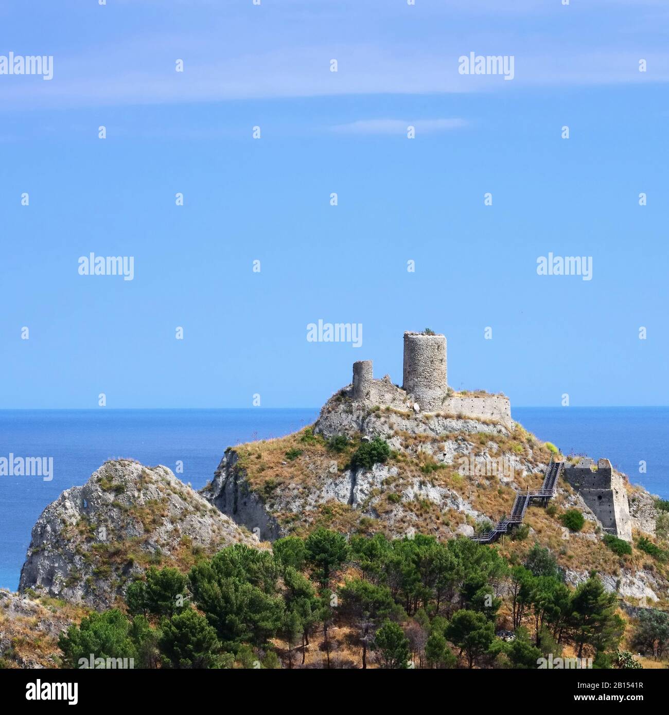 Rocella Ionica Castello 02 Stock Photo - Alamy