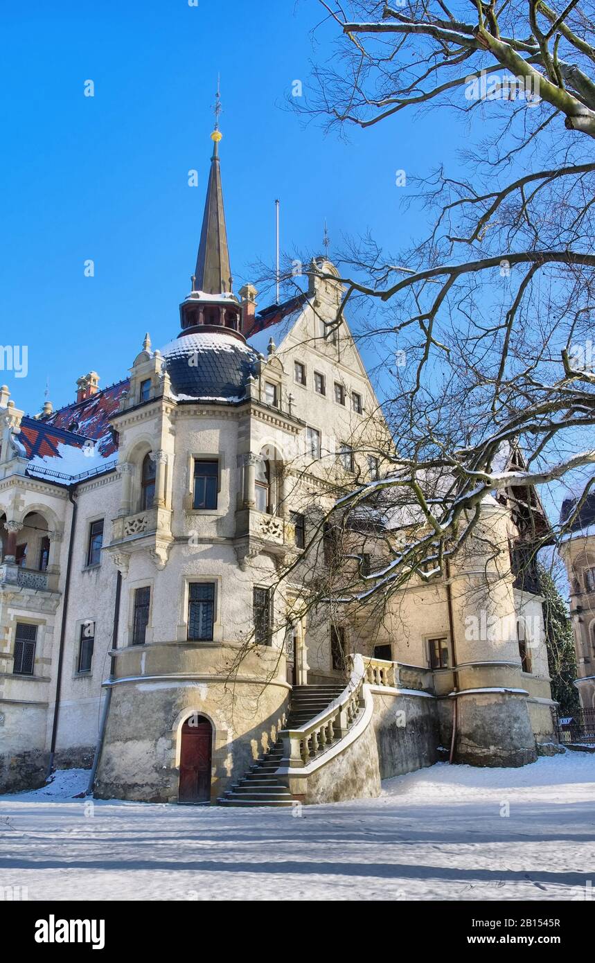 Schoenfeld Schloss - Schoenfeld palace 01 Stock Photo - Alamy