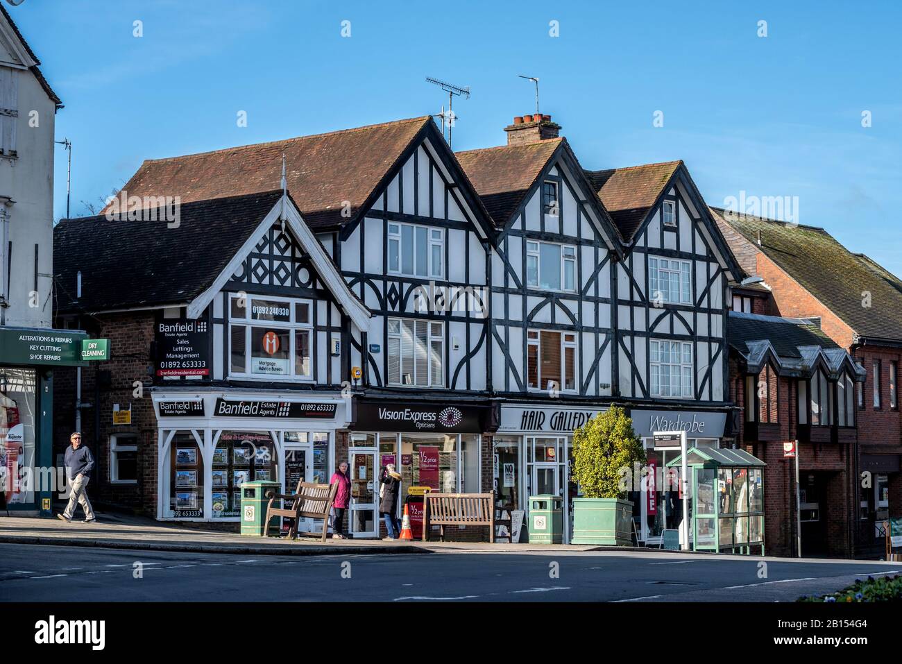 Crowborough high street hi-res stock photography and images - Alamy