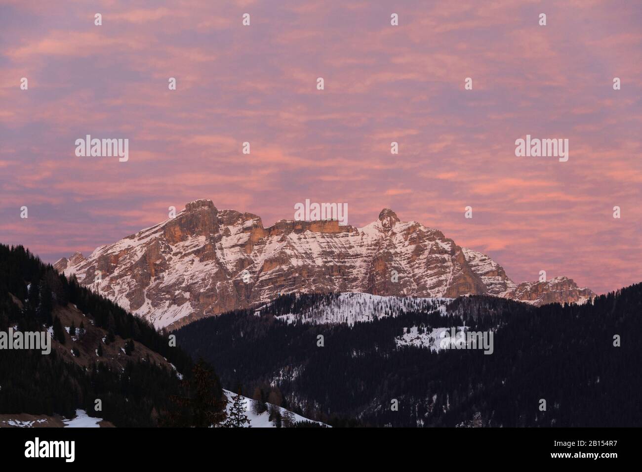 Dolomite sunset hi-res stock photography and images - Alamy