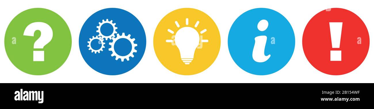 round process buttons Stock Vector Image & Art - Alamy