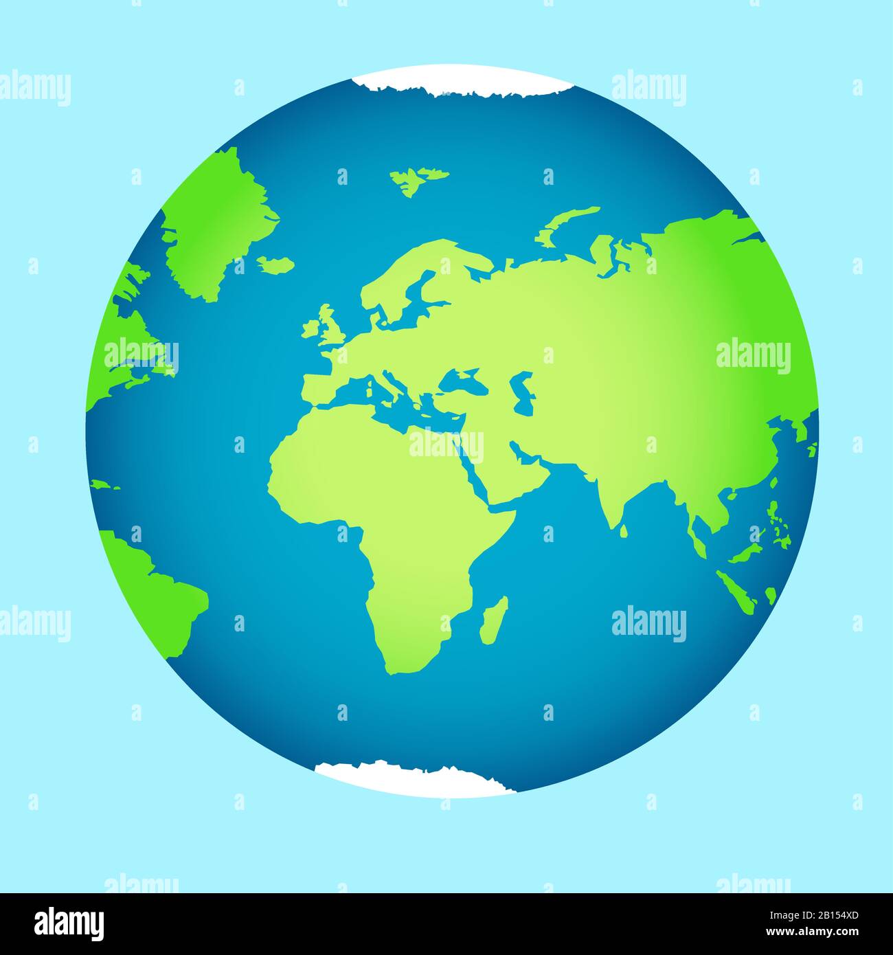 World map countries simple vector hi-res stock photography and images ...