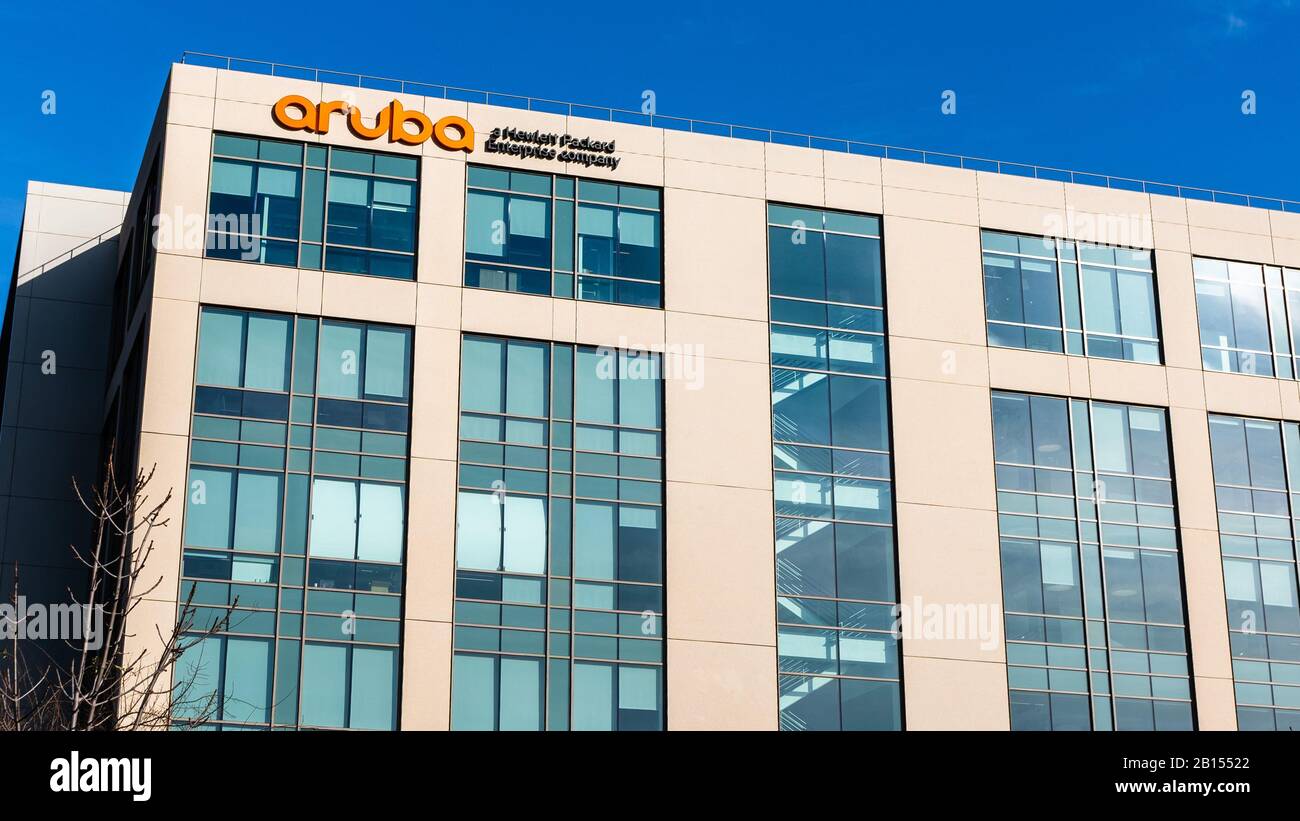 Aruba networks logo hi-res stock photography and images - Alamy