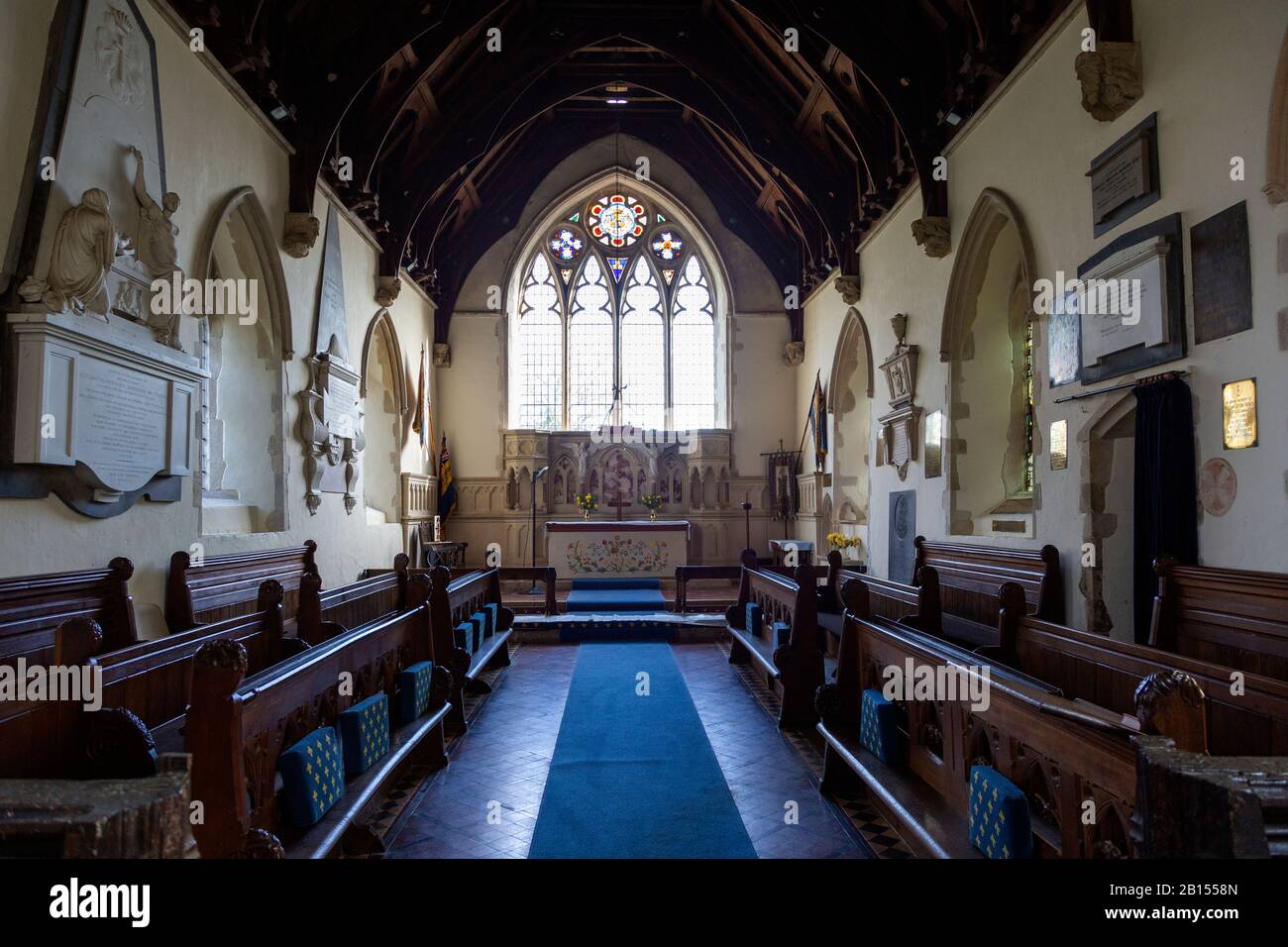 Village parish church Worlingworth, Suffolk, England, UK Stock Photo ...